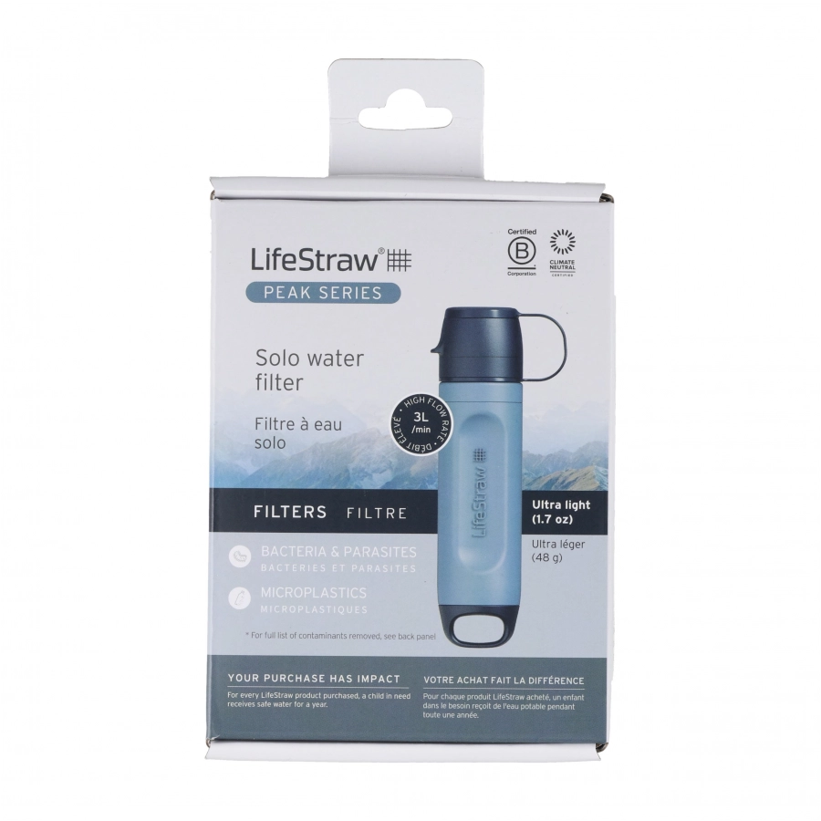 Filtr do wody LifeStraw Peak Solo – wygodny i wszechstronny system ...