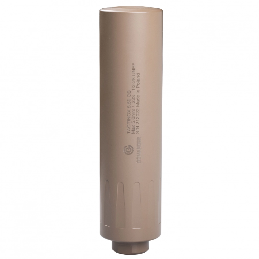 Tłumik do broni Gomander Tactinox DT 5,56 mm 1/2x28 UNEF FDE - sklep kolba.pl